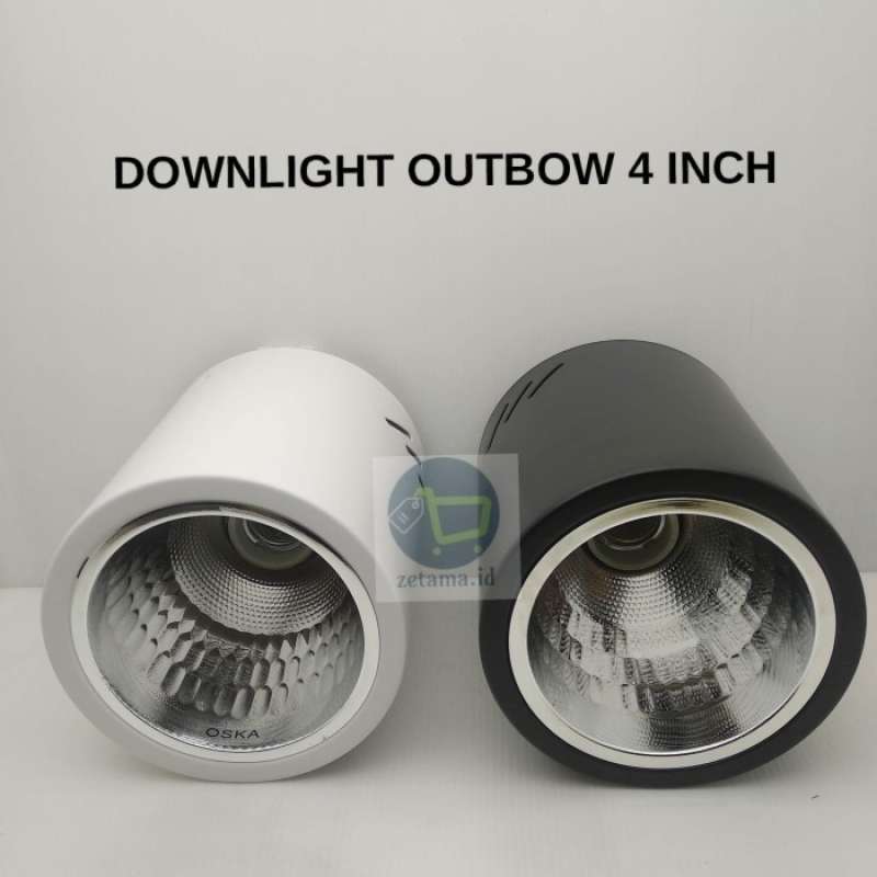 Jual KAP DOWNLIGHT OUTBOW 4 INCH E27 HITAM/PUTIH di Seller SENTRA ...