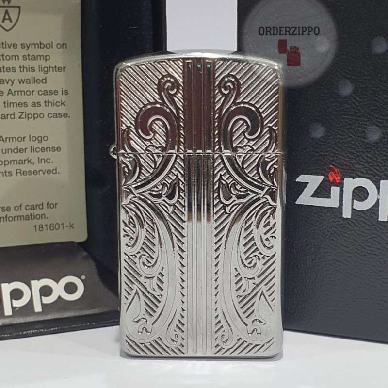 Jual Zippo Original Armor slim Exquisit Design 2 sisi di Seller OrderZippo Original - Pakulonan ...