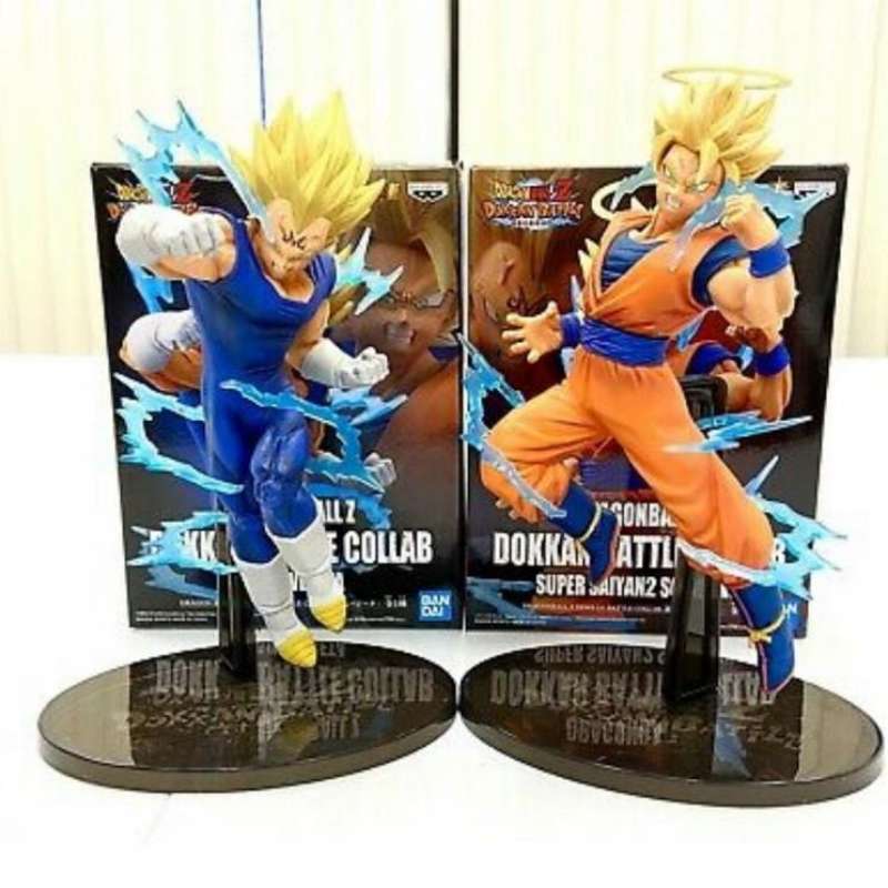 Jual Action Figure Dragon Ball Z Dokkan Battle Collab Goku vs Majin ...