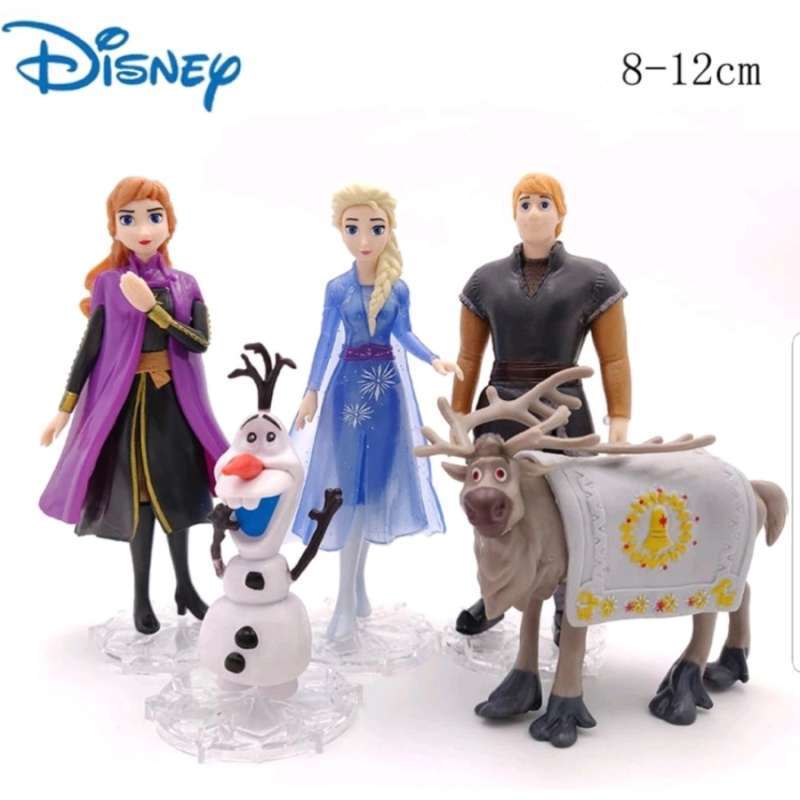 Jual Mainan Anak Action Figure Frozen 2 Hiasan Kue Ulang Tahun Frozen 2 ...