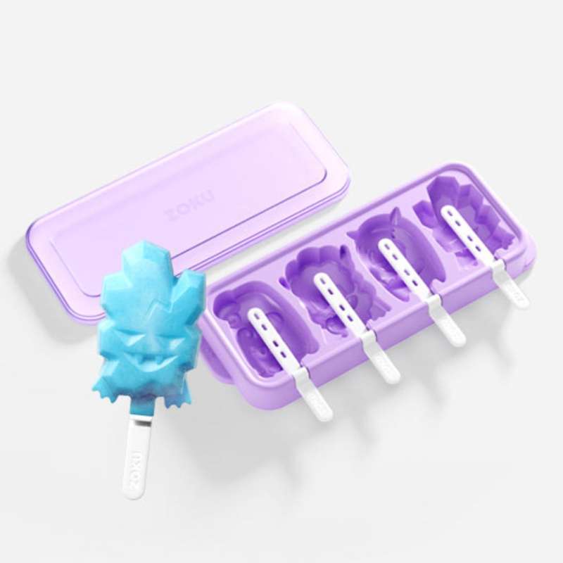Promo Zoku Monster Ice Pop Mold - Cetakan Es Krim Karakter, Cetakan Es ...