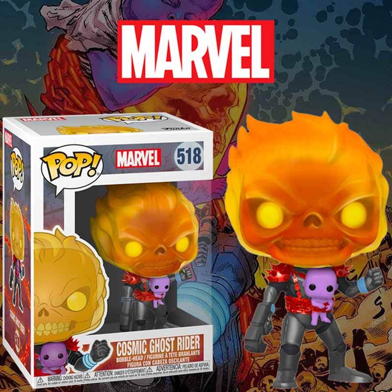 Jual Funko Pop Marvel Ghost Rider Cosmic Ghost Rider with Baby Thanos ...
