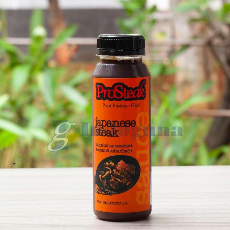 Jual Pro Steak Japanese Sauce 250ml - Indoguna di Seller Indoguna ...