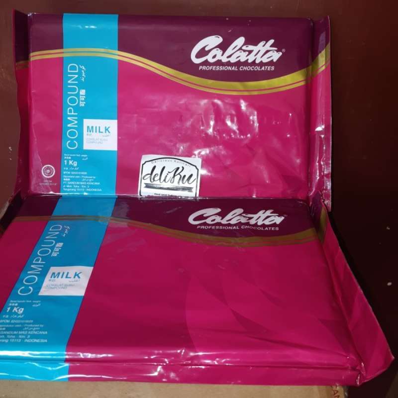 Promo OEM Milk compound colatta 1kg kemasan asli/ Cokelat milk compound ...