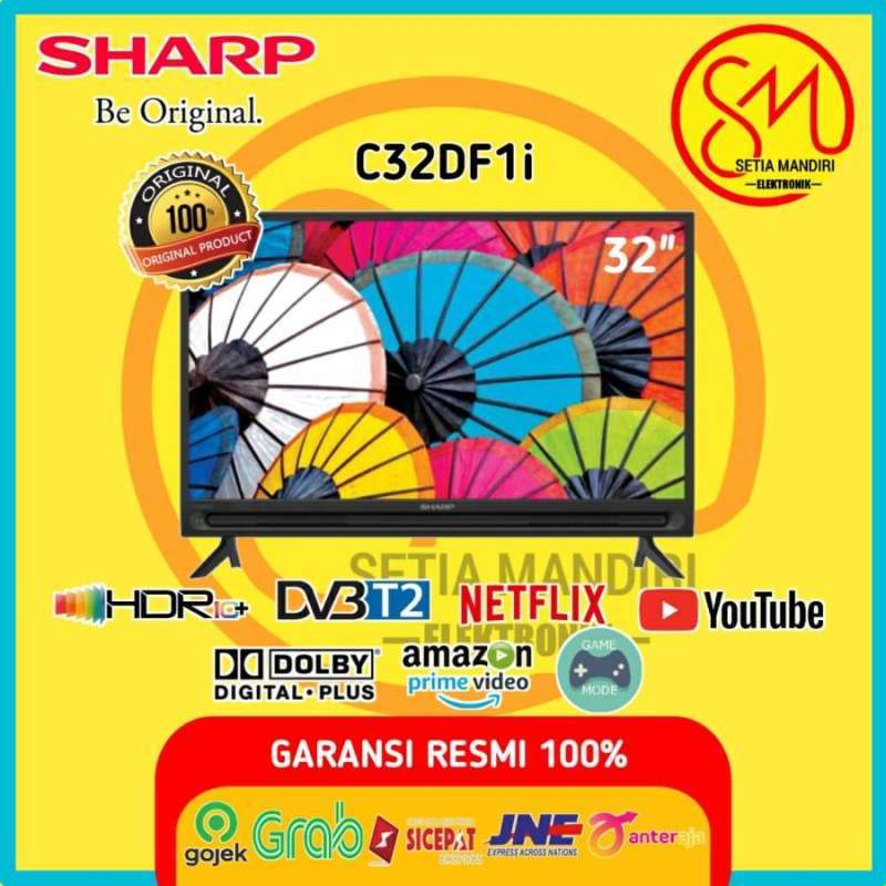 Jual Jne - Sharp C32df1i Smart Tv Led 32 Inch Hd 2k Hdr Dvb-t2 2t-c32df1i Di Seller Setia ...