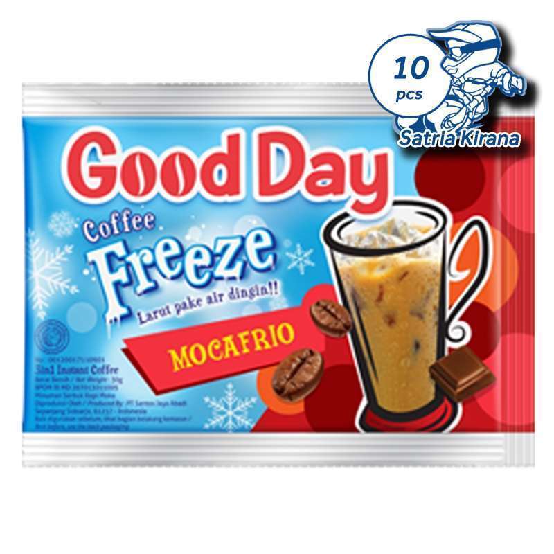 Jual Good Day Freeze Mocafrio [30 Gr X 10 Sachet | 1 Renteng] Goodday ...