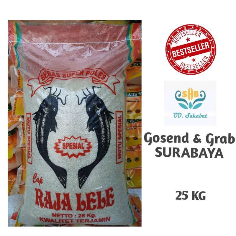 Jual Beras Pulen Cap Raja Lele 25 Kg di Seller Agen Beras Sahabat ...