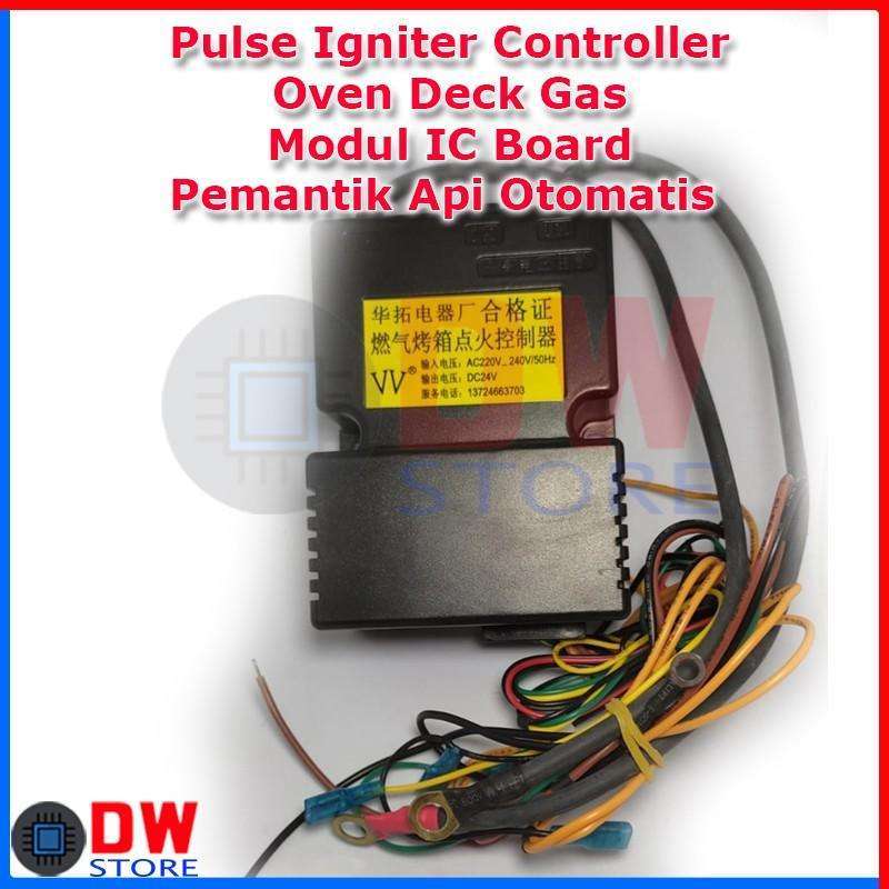 Jual Universal Pulse Igniter Controller Pematik Api Otomatis Oven Deck ...