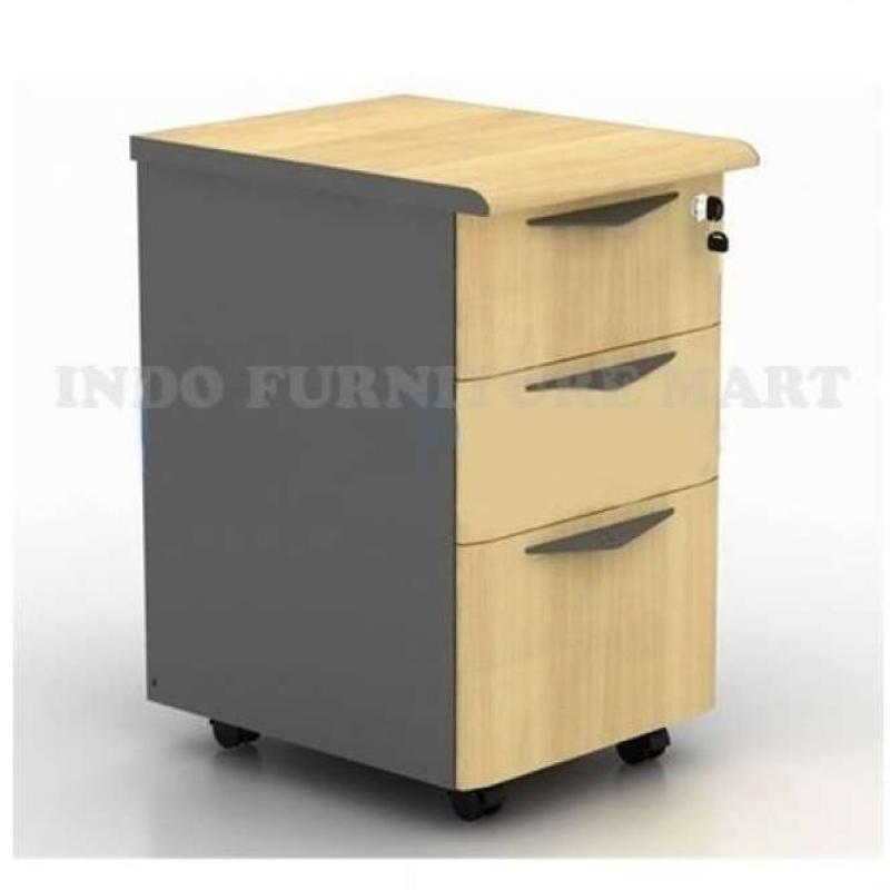Jual FrOkir Lemari Arsip Filing Cabinet Kantor Laci Dorong Modera Smd ...