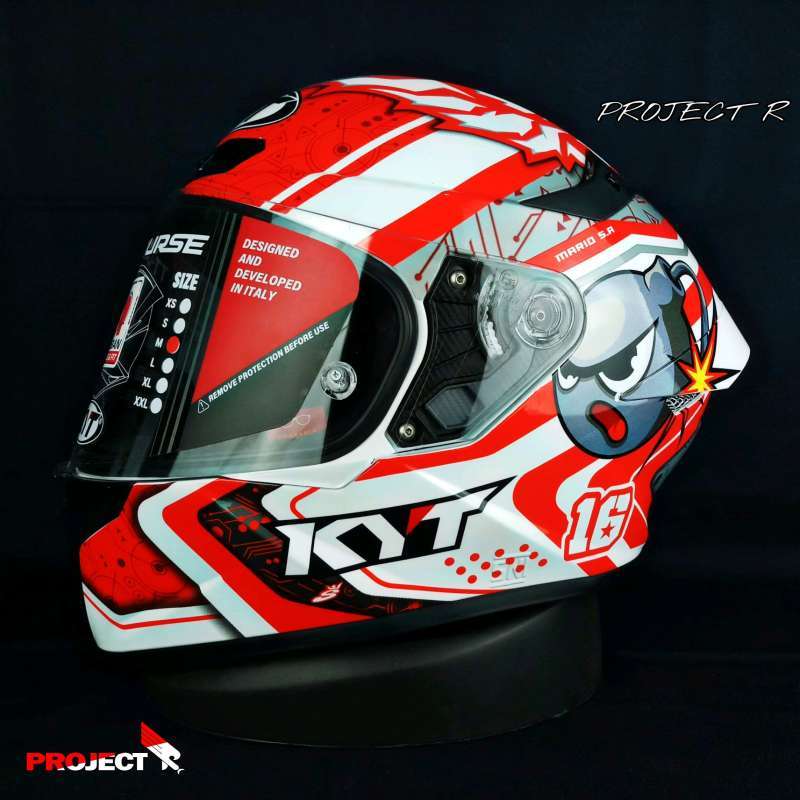 Jual KYT TT COURSE SUPER MARIO di Seller ProjectRHelmet - Makasar, Kota ...