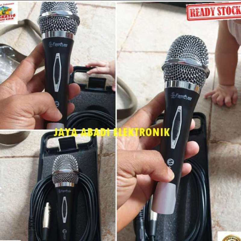 Jual FIRSTCLASS KOPER BOX KTV MIC KABEL BAHAN BESI ABS DYNAMIC ...