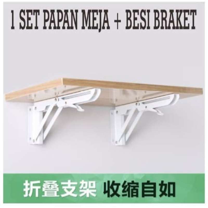 Jual Meja Lipat Dinding / Floating Desk / Ambalang Tembok Minimalis ...