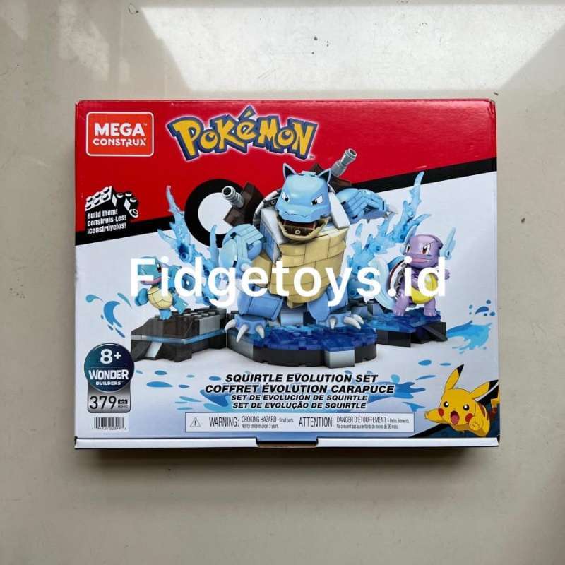 Jual Lego / Mega Bloks Mega Construx Pokemon Squirtle Evolution Set Di ...