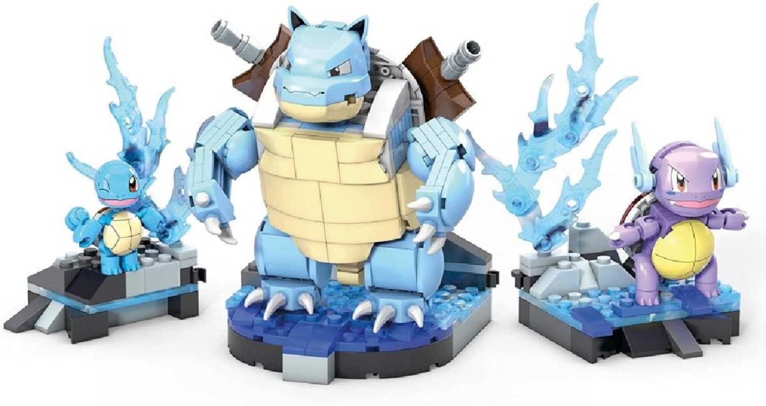 Jual Lego / Mega Bloks Mega Construx Pokemon Squirtle Evolution Set Di ...
