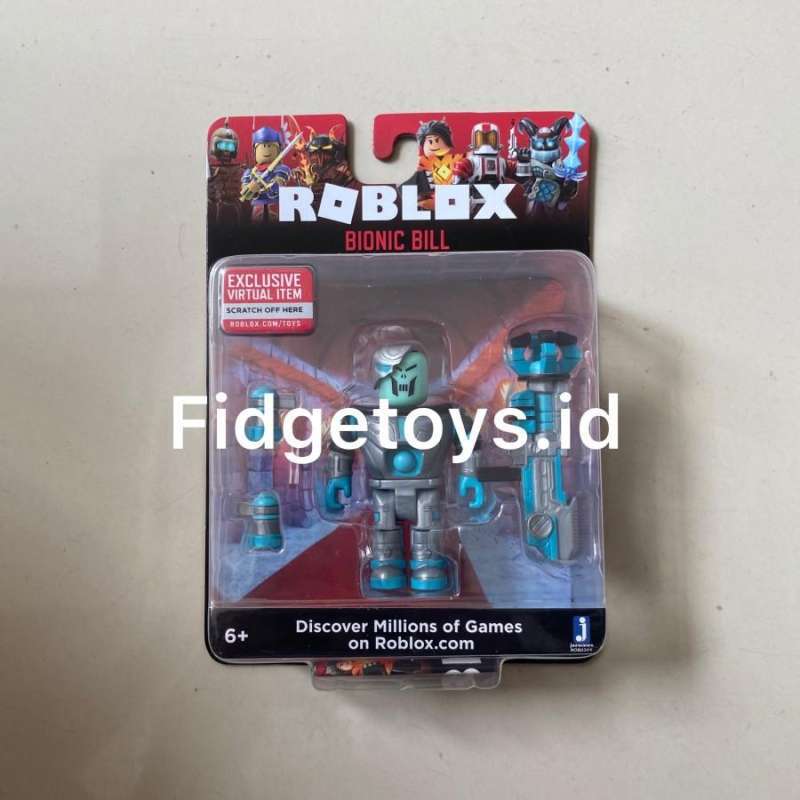 Jual Roblox Core Figure : Bionic Bill di Seller fidgetoys.id - Karet ...