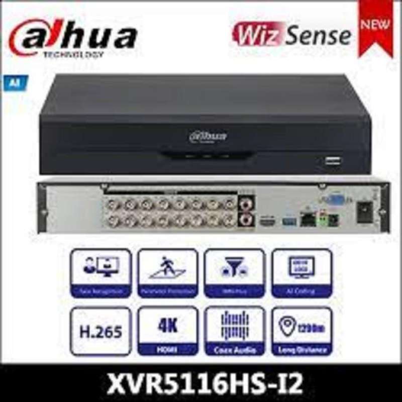 Jual DVR 16 Channel 5MP wizsense AI Dahua DH-XVR5116HS-I2 di Seller MU ...