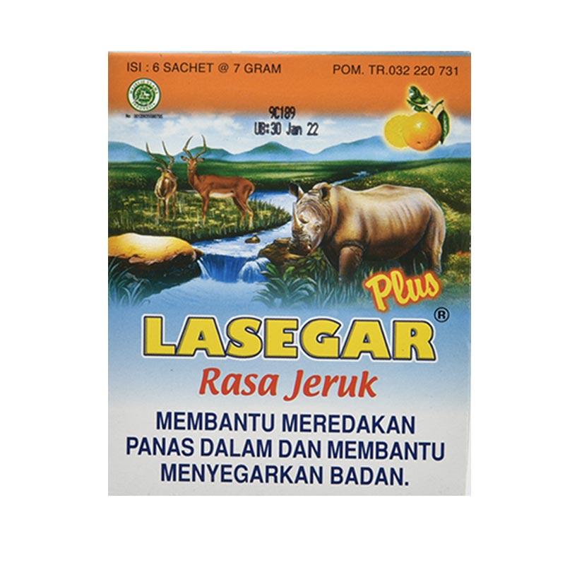 Promo Lasegar Plus Jeruk Minuman Kesehatan [6 sachet/ 7 g] Diskon 21% ...