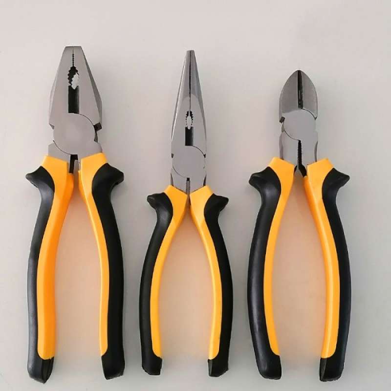 Jual TANG LANCIP KOMBINASI POTONG LONG NOSE COMBINATION CUTTING PLIERS di Seller TokoOnline15 ...