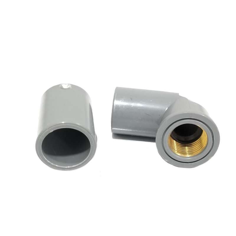 Jual Knee Siku L 1/2 Pvc Drat Dalam / Keni Kenie Drat Dalam 1/2inch Di ...