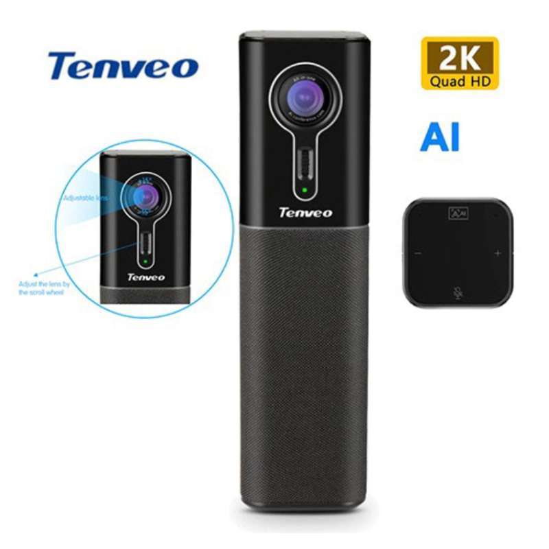 Jual TENVEO CM1000 2k 60fps Resolution Face AI Tracking Webcam di ...