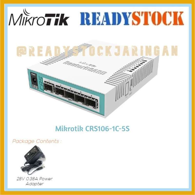 Promo Mikrotik Crs106-1c-5s Diskon 11% Di Seller Whole Shop - Cengkareng Timur, Kota Jakarta ...