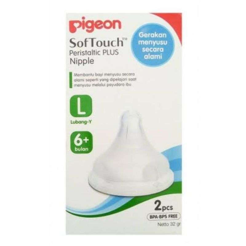 Jual Pigeon Peristaltic Plus Nipple L 2p Di Seller Perdana Baby Shop - Perdana Baby Shop - Kota ...