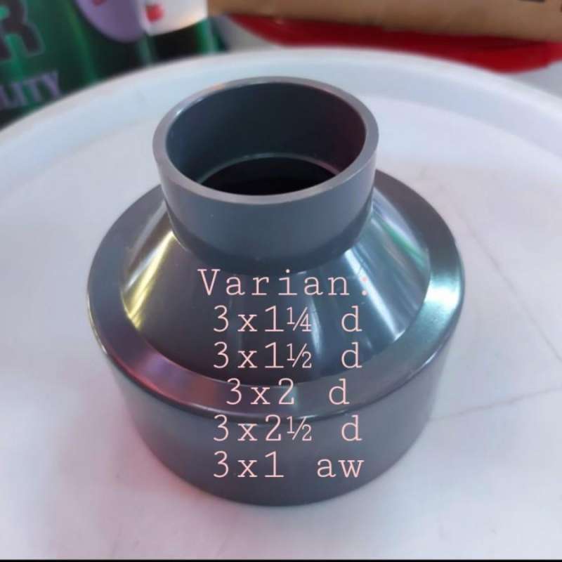Jual VLOKSOK REDUCER 3X1 1/4 INCHI RUCIKA D SAMBUNGAN PIPA RUCIKA di ...