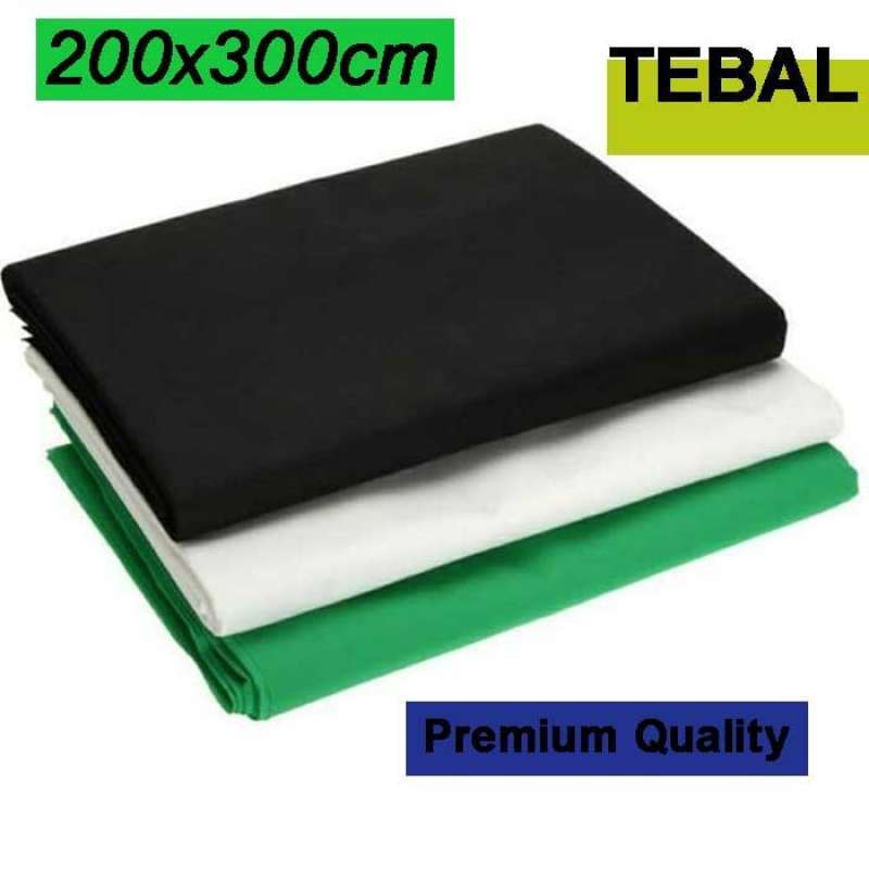 Jual Oem Kain Backdrop Hitam Studio Foto Photo Fotografi Lightning ...