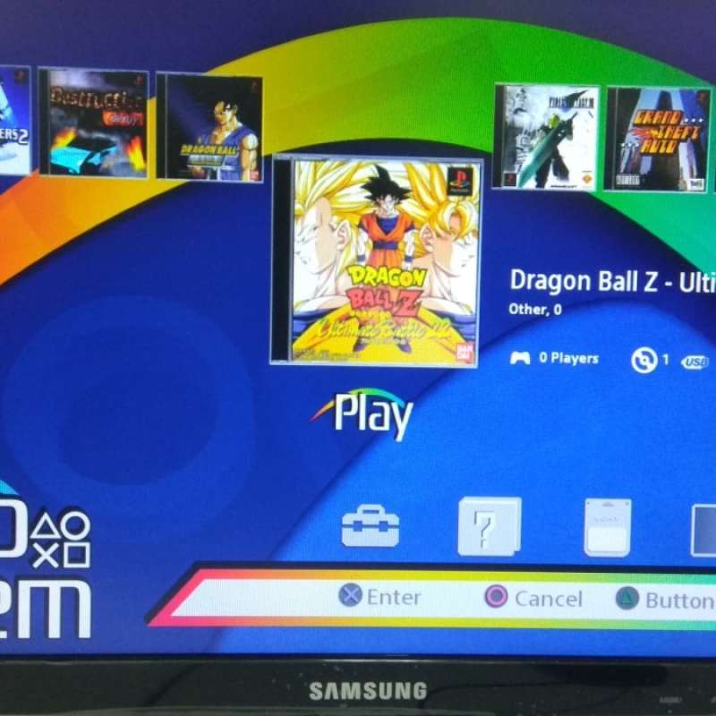 Jual Oem Usb 32gb Sandisk Custom Isi Game Ps1 Mini Psx Mini Playstation ...