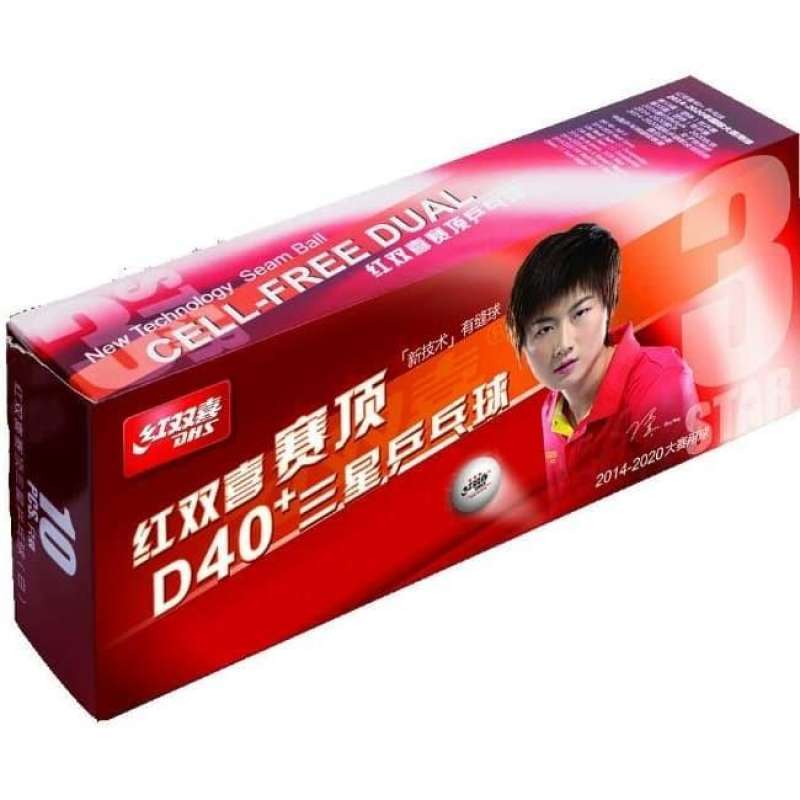 Jual Bola Ping Pong / Tenis Meja Dhs 3 Star 40+ Isi 10 - Ori Import Di ...