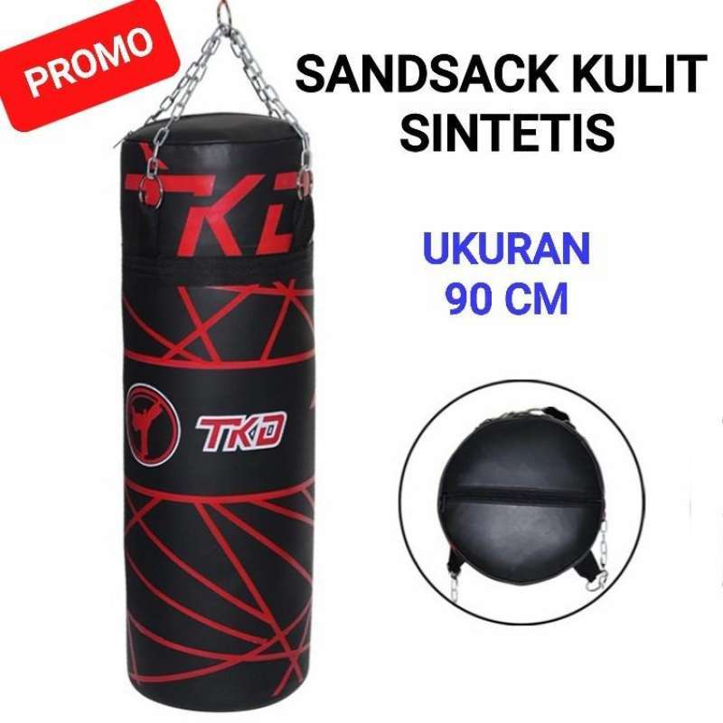 Jual Sandsack/ Sansak Kulit Sintetis 90 Cm + Isi + Rantai di Seller ...