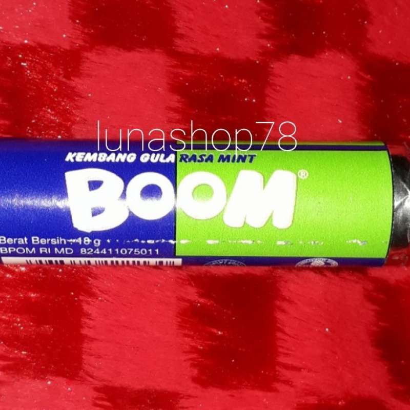 Jual Permen rasa mint halal Boom 18g di Seller AToZphere - Pandau Hulu ...