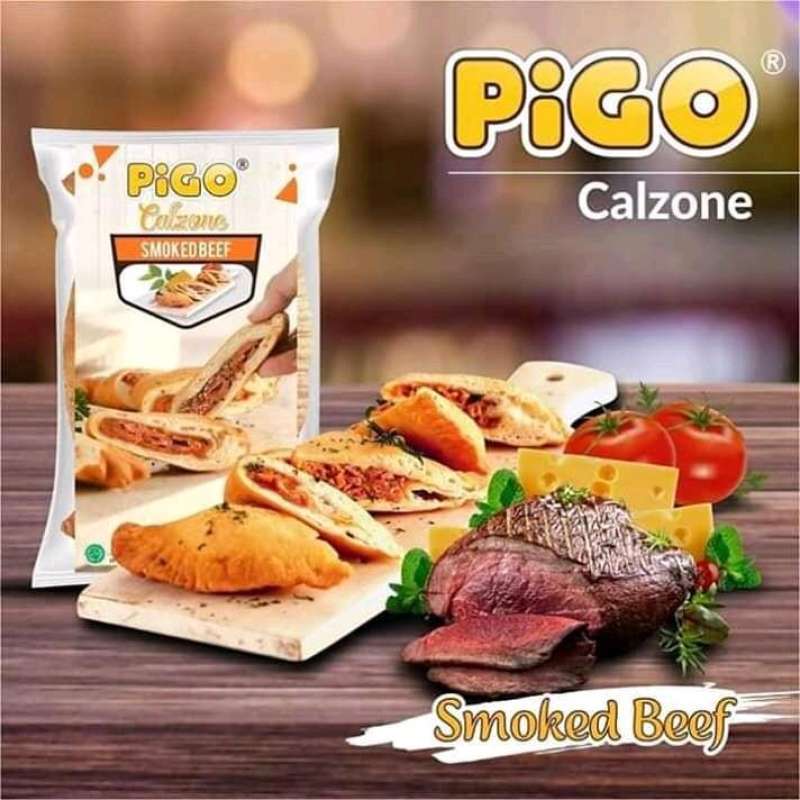 Jual Calzone - Pigo Calzone varian Smoke Beef di Seller Decemil ...