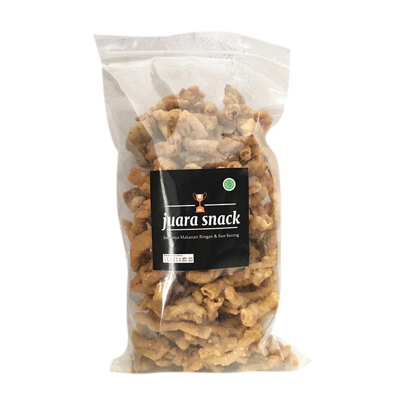 Jual JUARA SNACK Keripik Usus Cemilan [250 g] di Seller Juara Snack ...