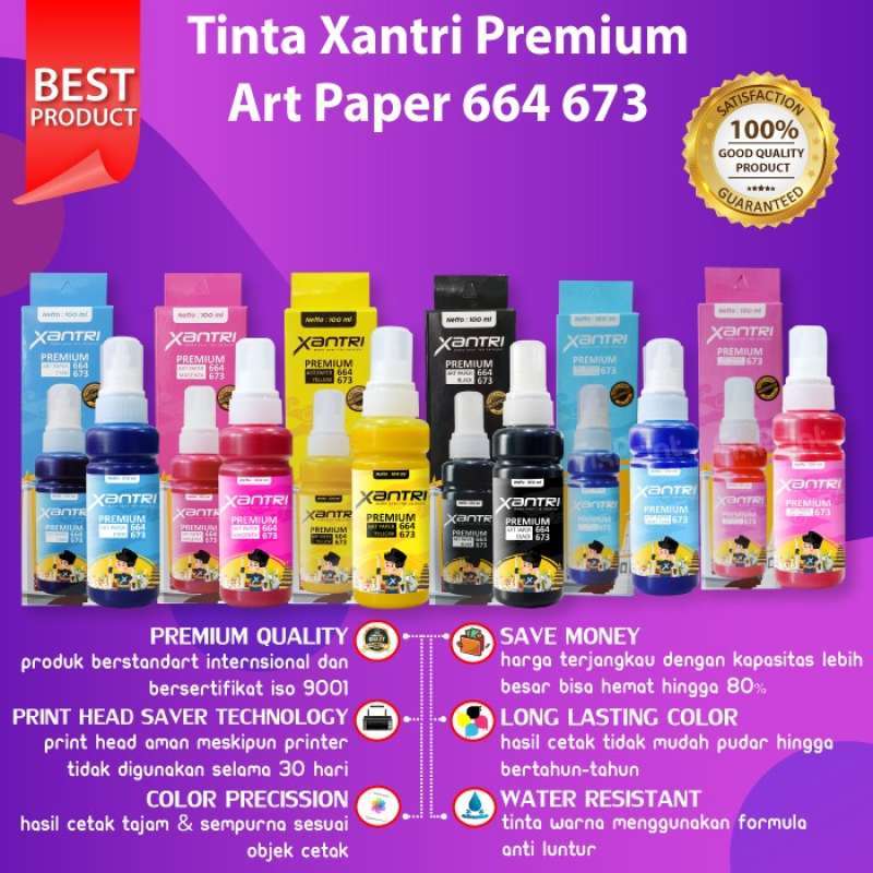 Jual Tinta Art Paper 003 Botol Epson L1110 L3110 L3116 L3150 L3156 ...