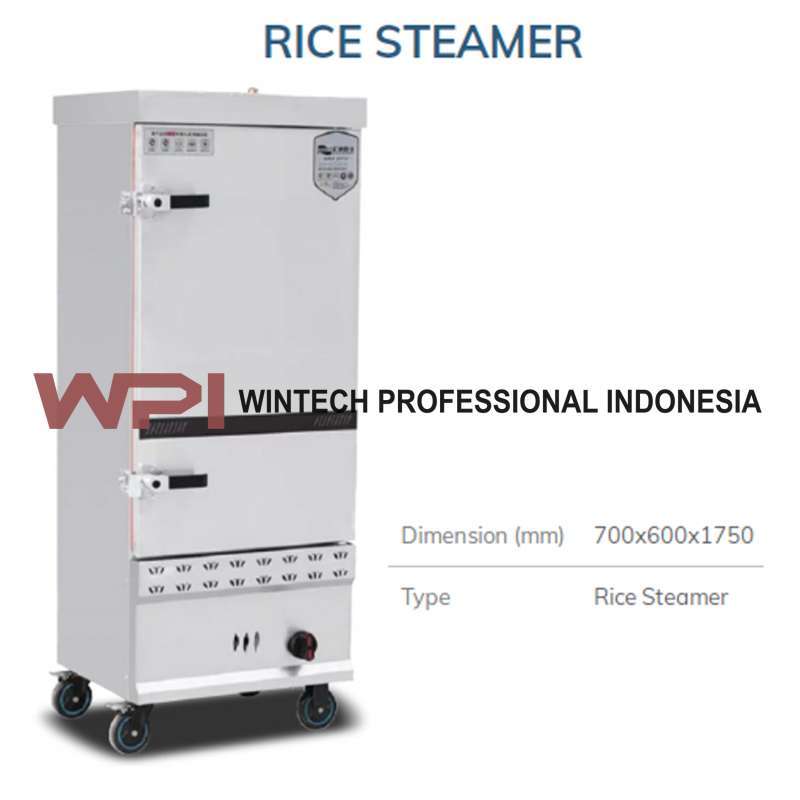 Jual WTH-RSC-12 Heavy Duty Gas Rice Steamer (Cooker) - Mesin Pemasak Kukus Nasi Dengan Cara ...
