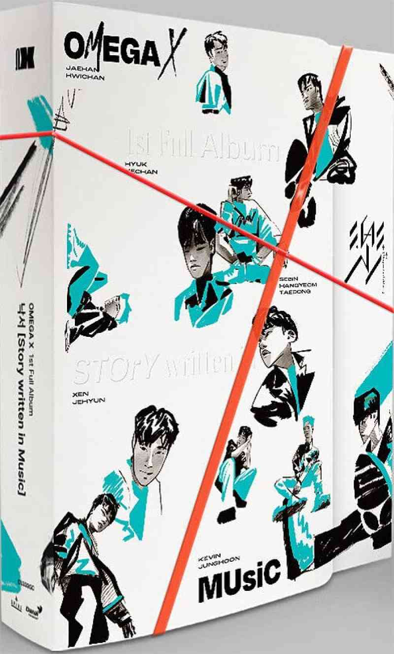 Jual OMEGA X 樂서 STORY WRITTEN IN MUSIC 1st Album ( MUSIC Ver. ) K-POP ...