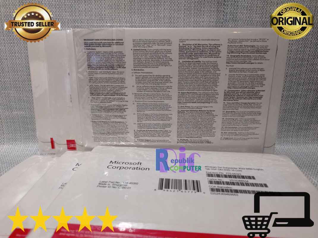 Promo Windows Server 2022 Standard - Datacenter Full Versions 64 Bit ...