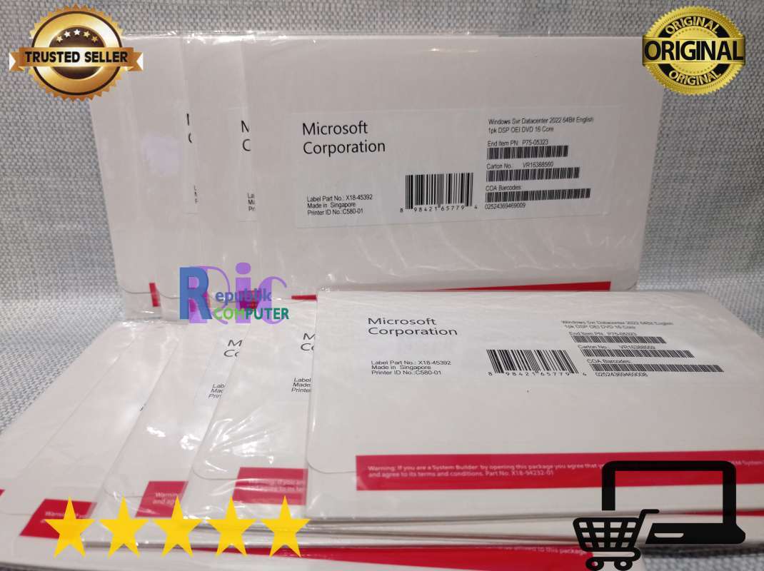 Promo Windows Server 2022 Standard - Datacenter Full Versions 64 Bit ...