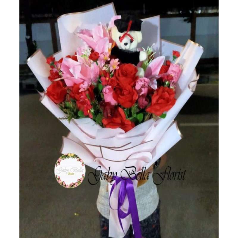 Promo Buket Artificial â€“ 503 Buket Bunga Besar Buket Bunga Wisuda ...