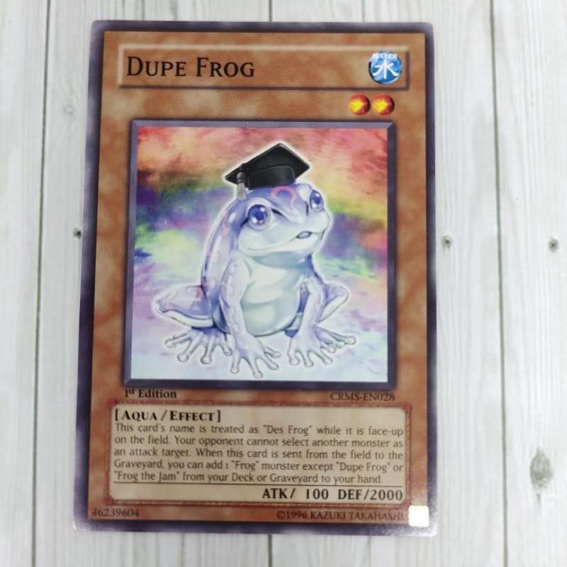 Jual Kartu Yugioh Original Dupe Frog Di Seller Antique Mise Kartini Kota Jakarta Pusat Blibli