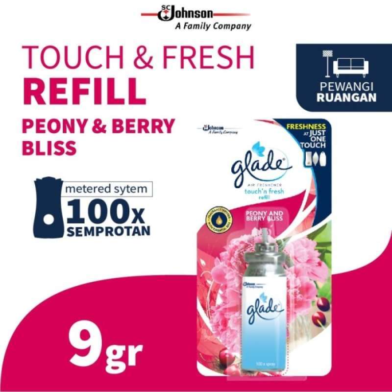 Jual Glade Touch N Fresh Reff Peony And Berry di Seller momspedia ...