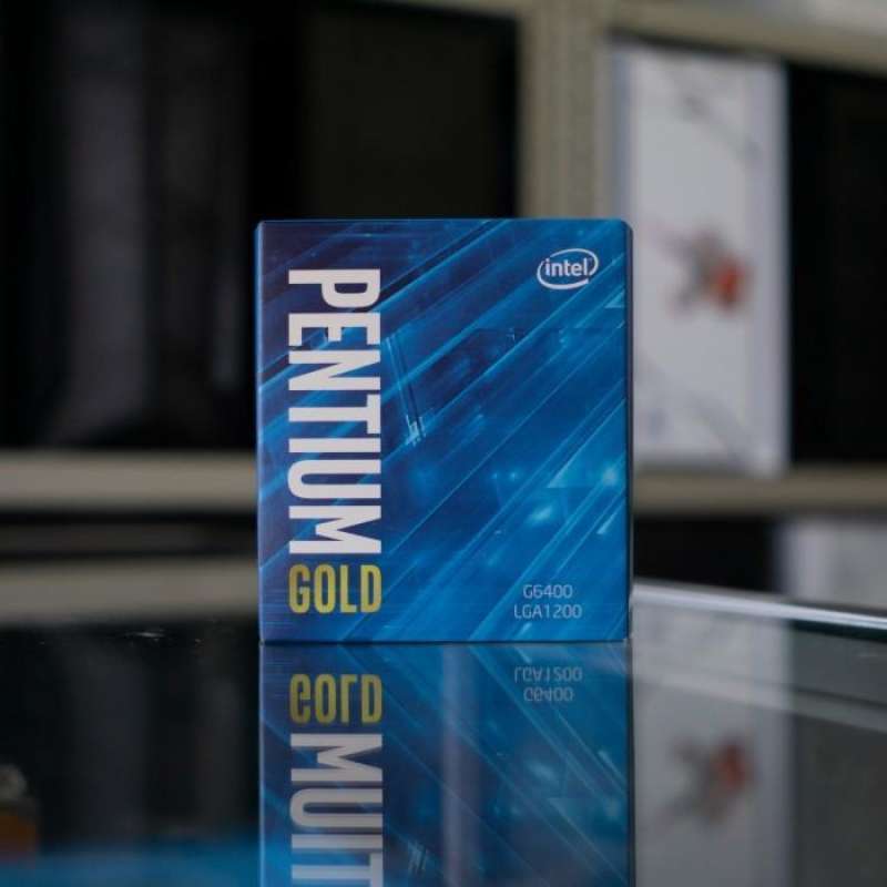 Jual Intel G6400 Pentium Gold 4.0GHz Box Comet Lake Socket LGA 1200 di ...