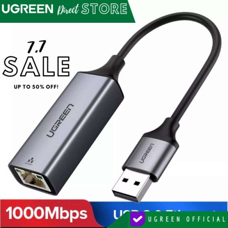Jual Oem Ugreen Adapter Ethernet Usb 3.0 2.0 Ke Rj45 Lan Untuk Pc ...
