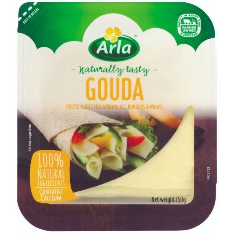 Jual Arla Gouda Cheese 150 Gr Di Seller Frestive Supermarket Kemang ...