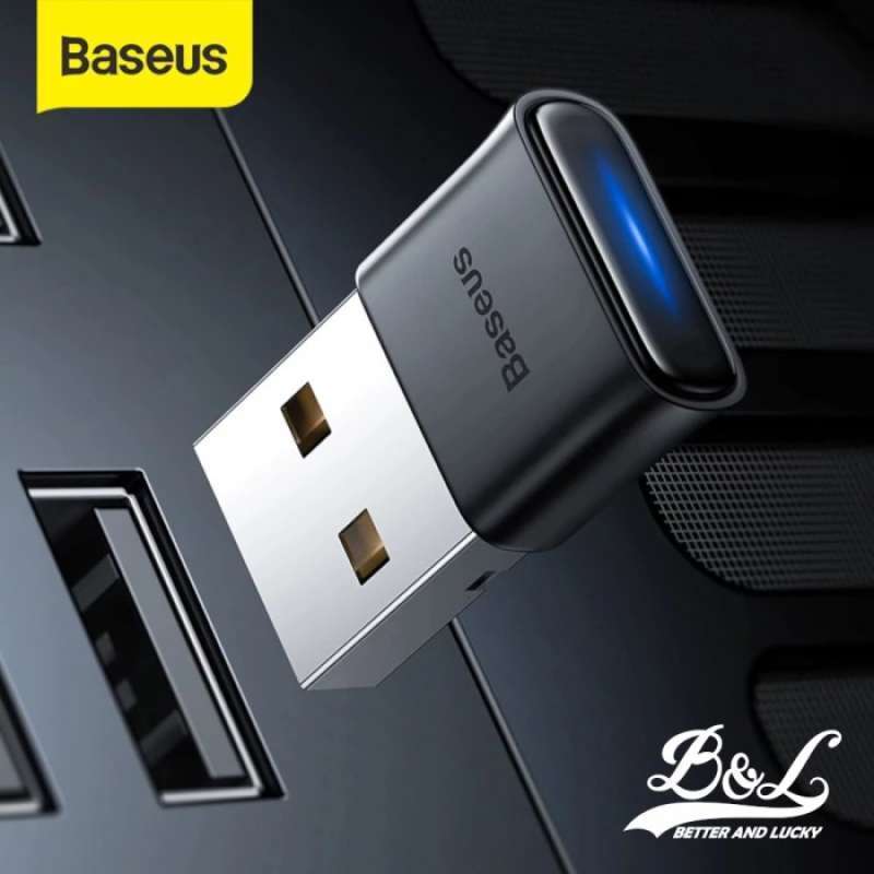 Promo Baseus Wireless Adapter Computer Dongle Receiver Bluetooth 5.0 ...