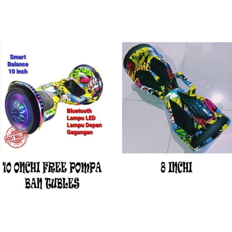 Promo Smart Balance Wheel 10 Inchi / Hover Board Smart Wheel Balance ...