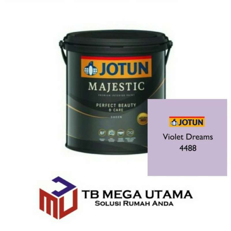 Jual Jotun Majestic Perfect Beauty & Care 4488 Violet Dreams 2,5 Liter ...