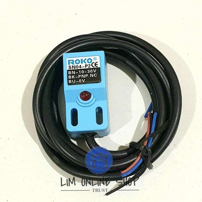 Jual Roko Sn04 P2 Sn04 N2 Sensor Proximty Metal Logam Pnp Npn Sensor