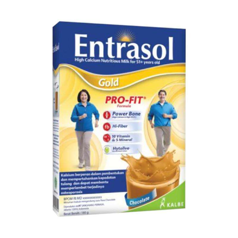 Jual Free Goods Bev - ENTRASOL Gold Chocolate Susu Dewasa [175 g] di ...